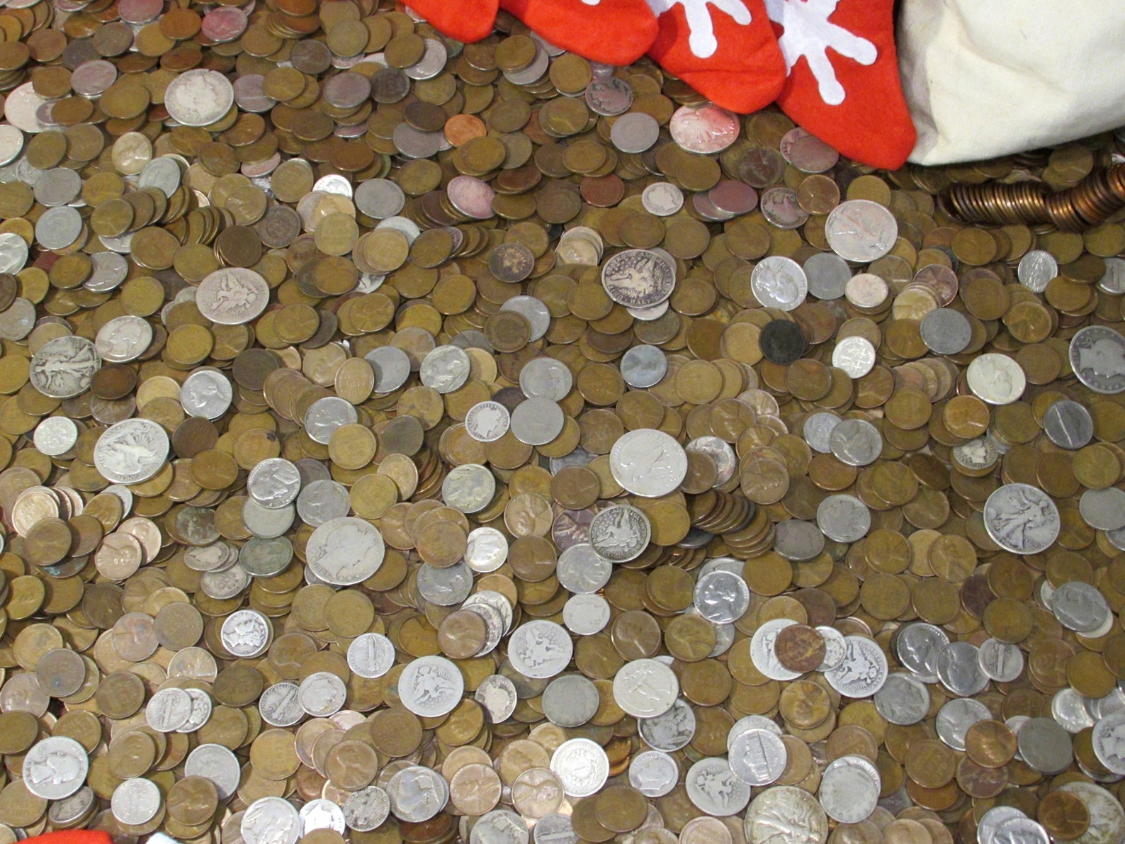 50 Old US Coins Grab Bag Estate Sale Lot 1 Oz Silver / 10 - Etsy