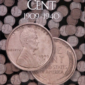 H.E. Harris Coin Folders for US Pennies / Cents - Indian, Lincoln Wheat ...