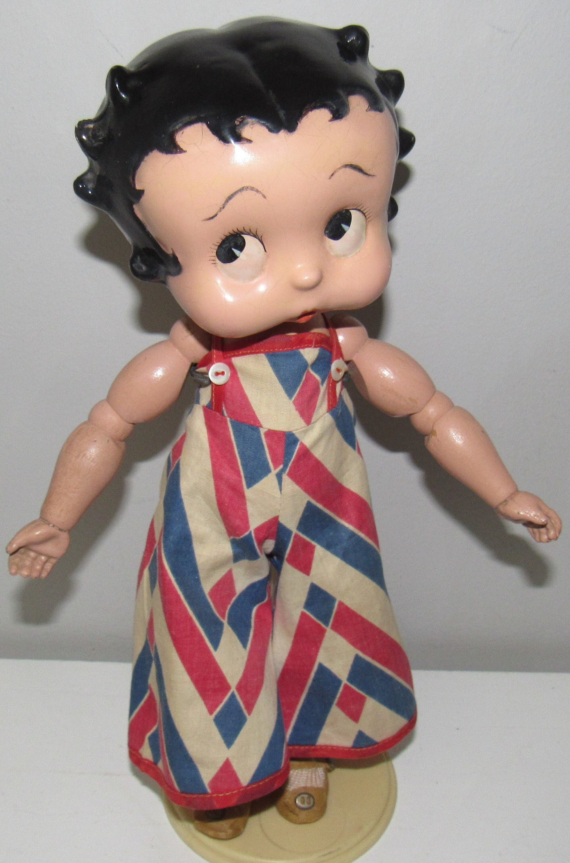 Vintage Rare Composition and Wood betty Boop by Cameo 11 Circa 1930's ...