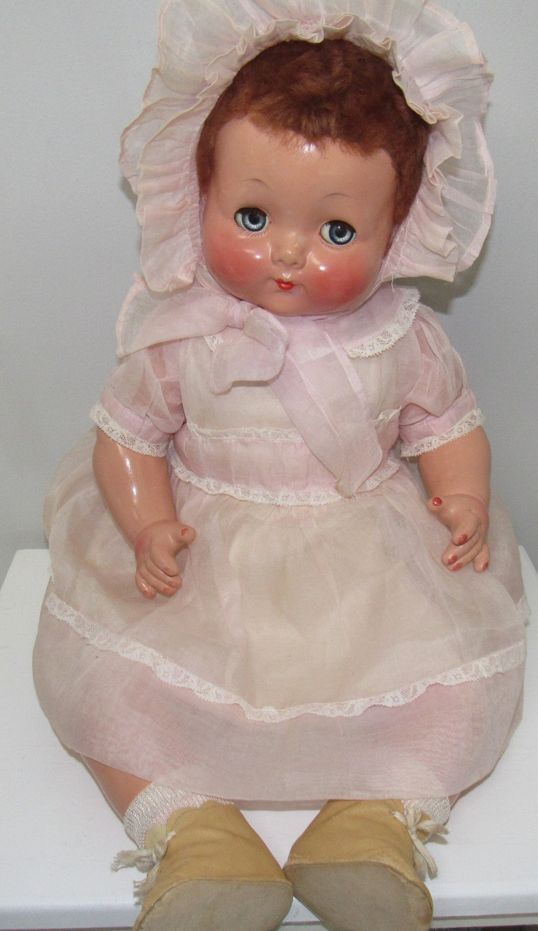 Vintage Effanbee Adorable "sweetie Pie Doll" W/flirty Sleep Eyes ...
