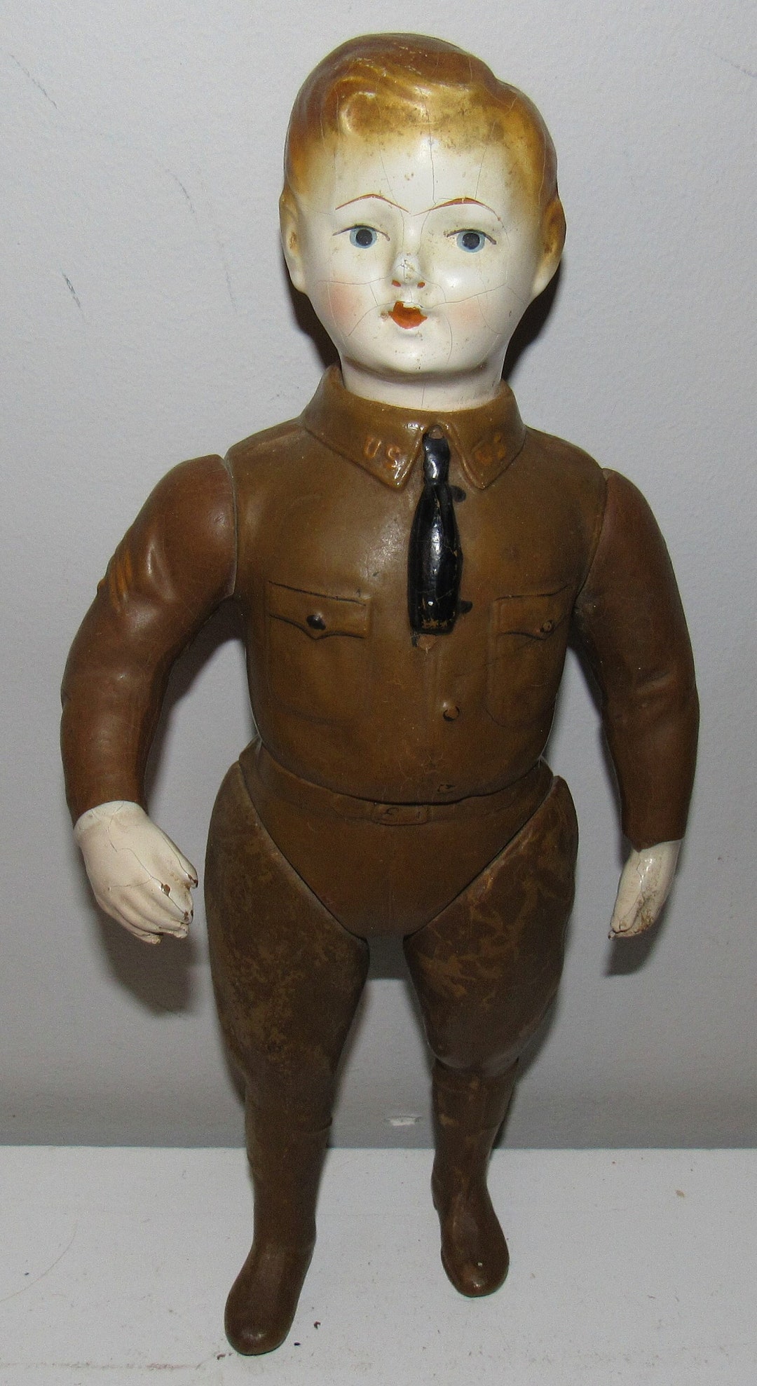 Vintage Ideal All Composition "dough Boy" 12" Circa 1930's - Etsy