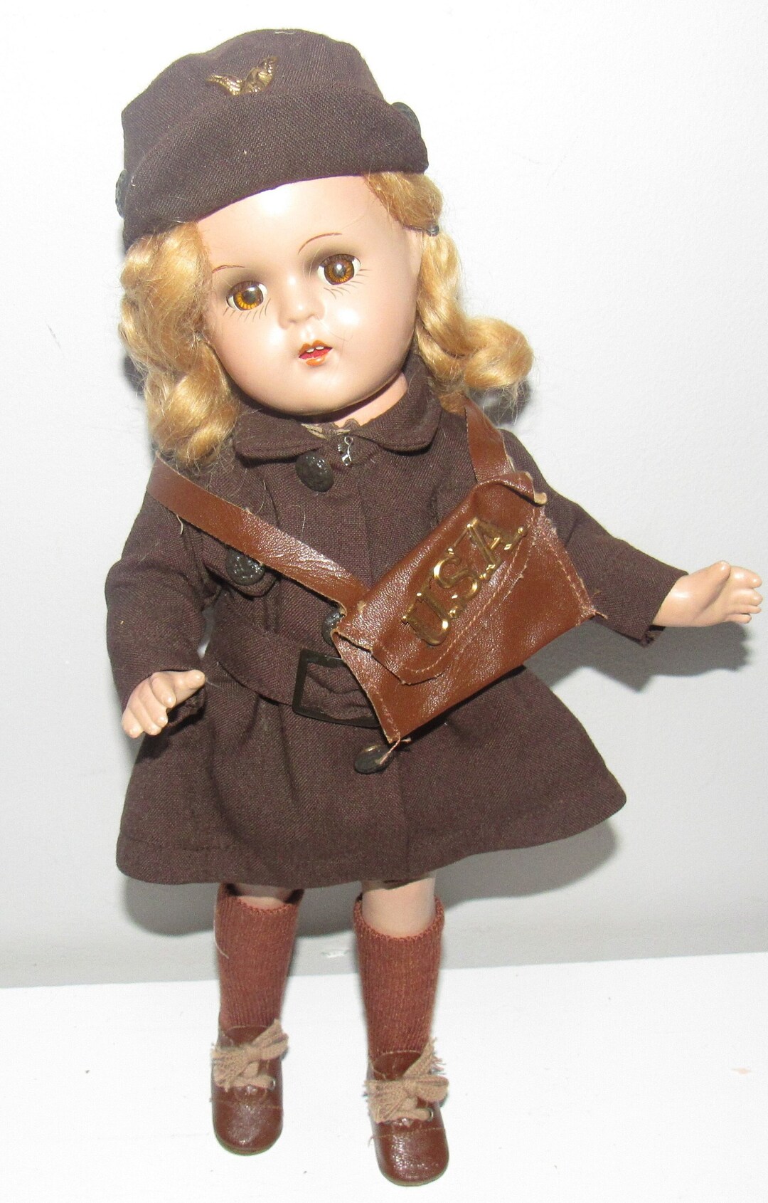 Vintage All Composition WAAC Women's Army Corps Doll WWII Circa 1943 - Etsy
