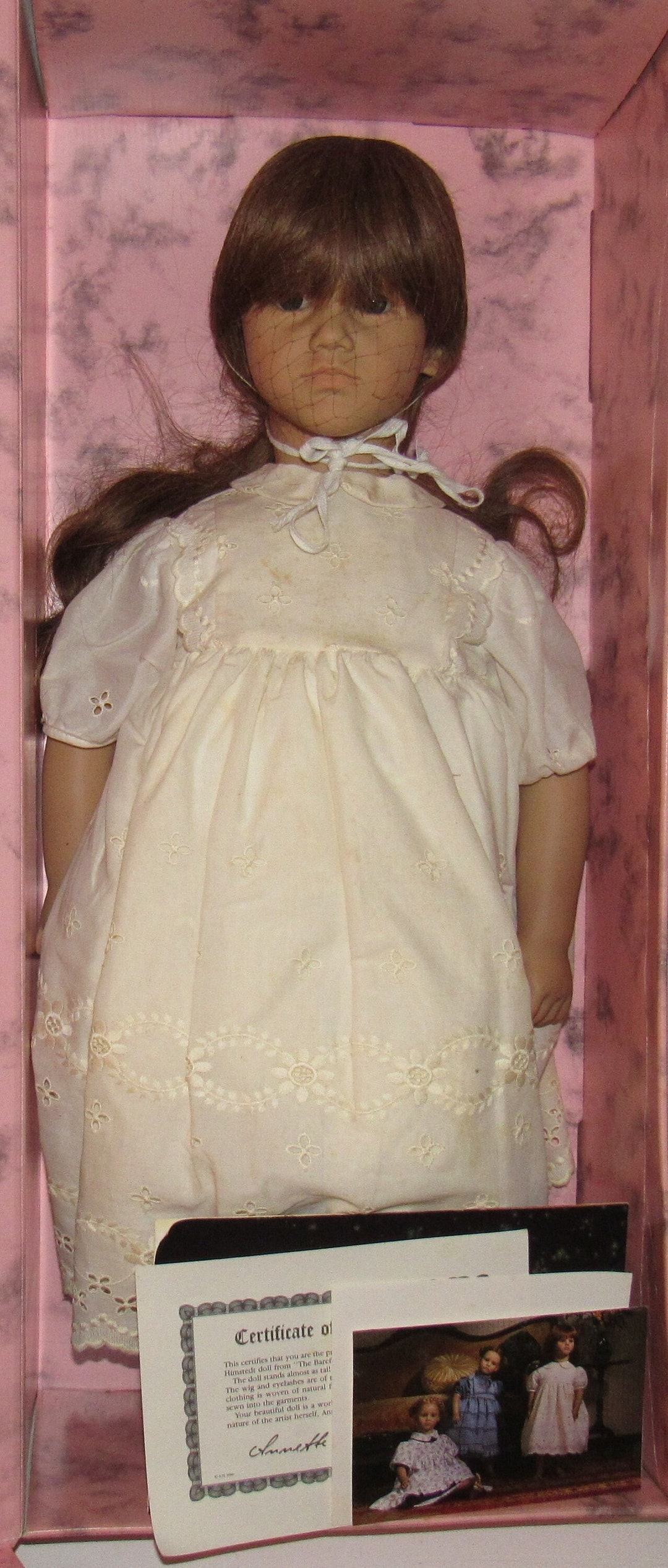 MIB Annette Himstedt Doll paula 3417 Barefoot Children 26 in Orig Box ...