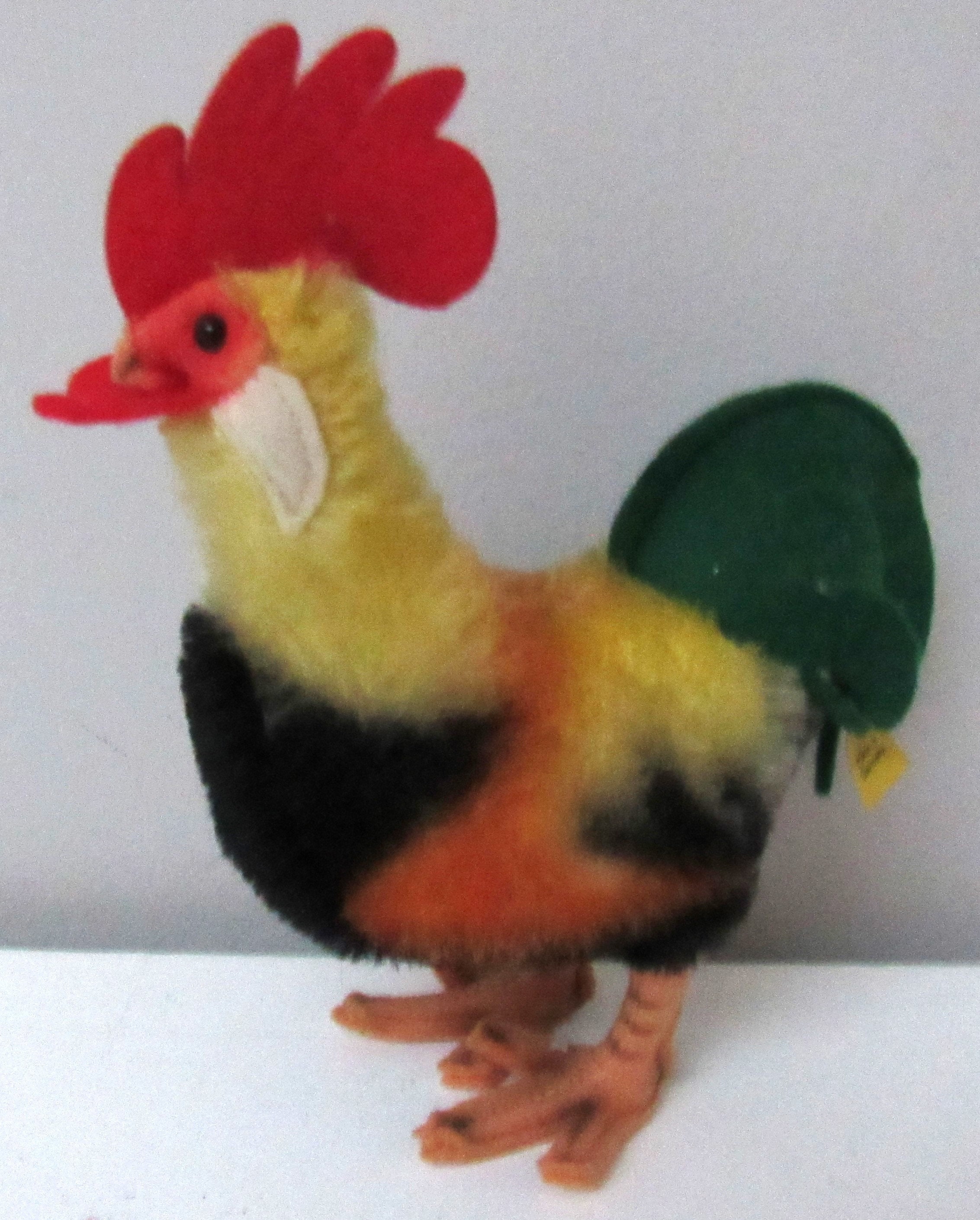 Vintage Steiff Rooster 7" Circa 1960's - Etsy