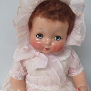 Vintage Effanbee Adorable "sweetie Pie Doll" W/flirty Sleep Eyes ...