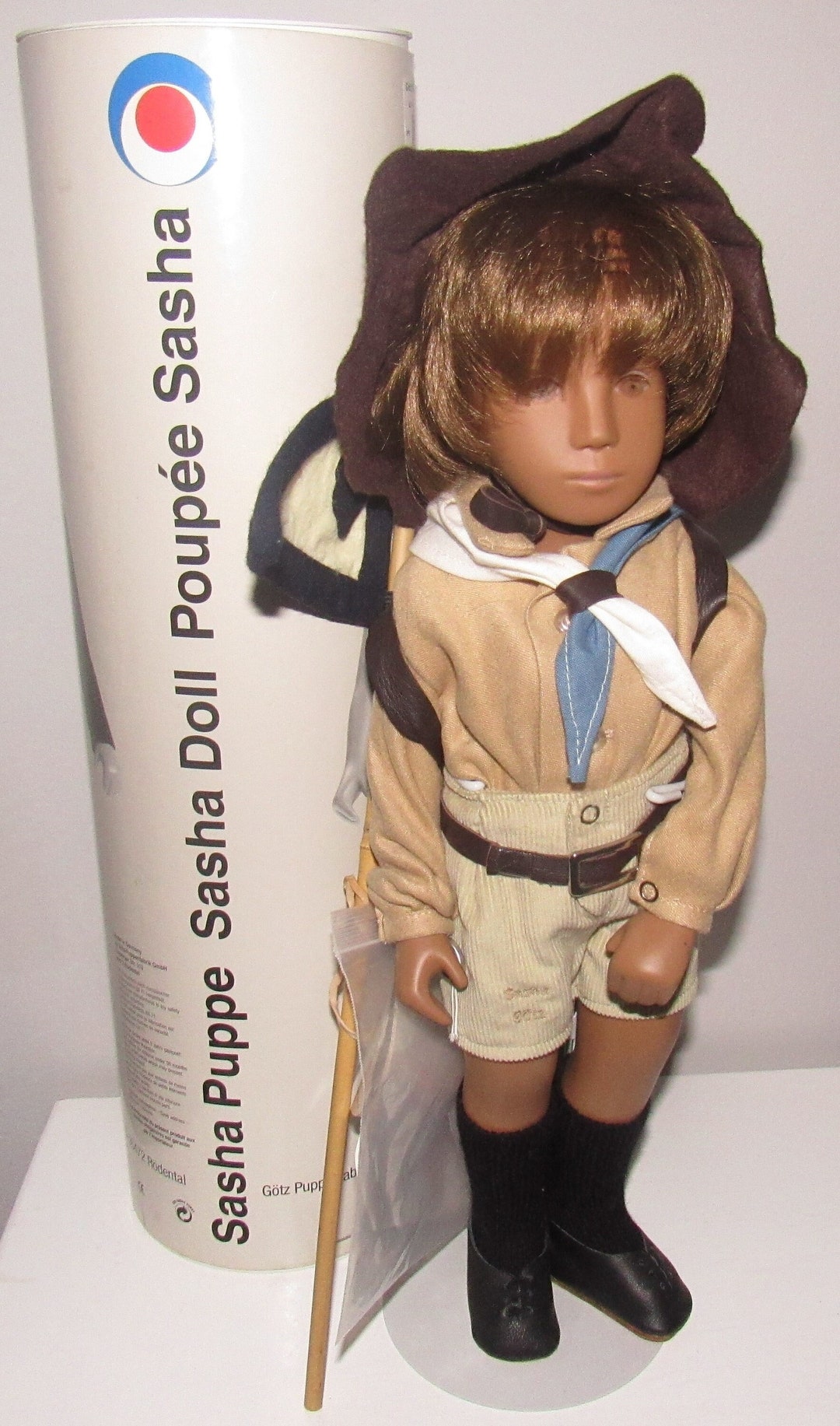 Vintage Gotz Sasha Michael W/original Tube Outfit and Original Tags 16 ...