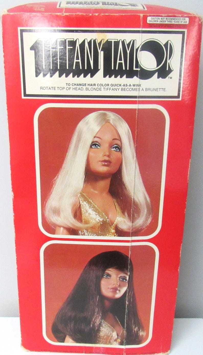 Vintage MIB Tiffany Taylor Doll Circa 1974 Ideal - Etsy