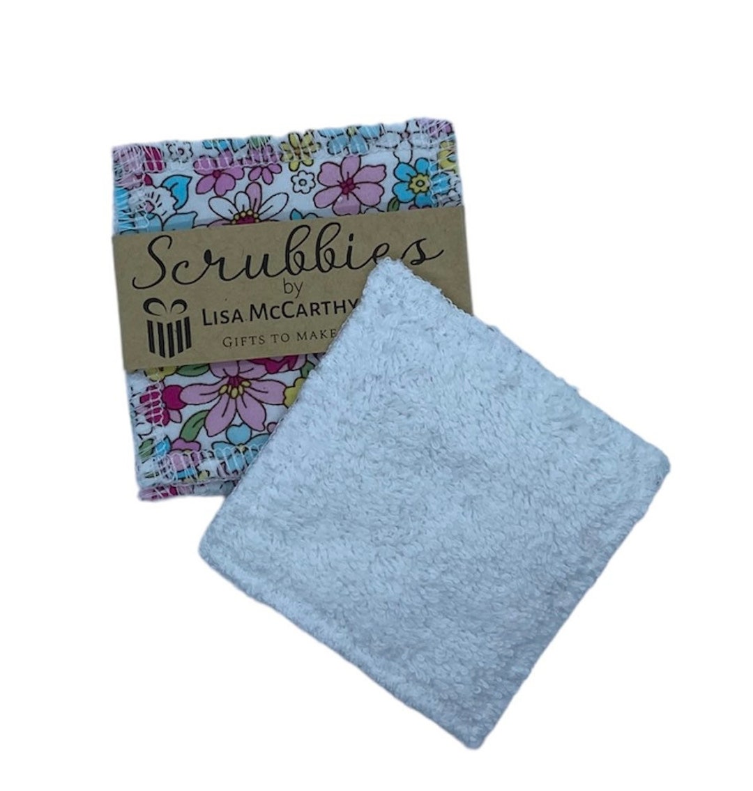 Scrubbies - Reusable Face Wipes - Washable Facial Scrub - Cleanse Cloth ...