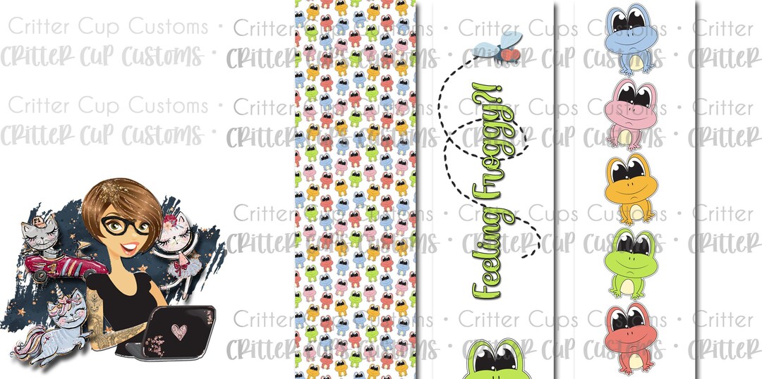 Frog Pen Wrap File Set - Etsy
