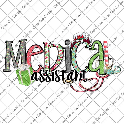 Medical Assistant Png Sublimation Design Medical Assistant - Etsy