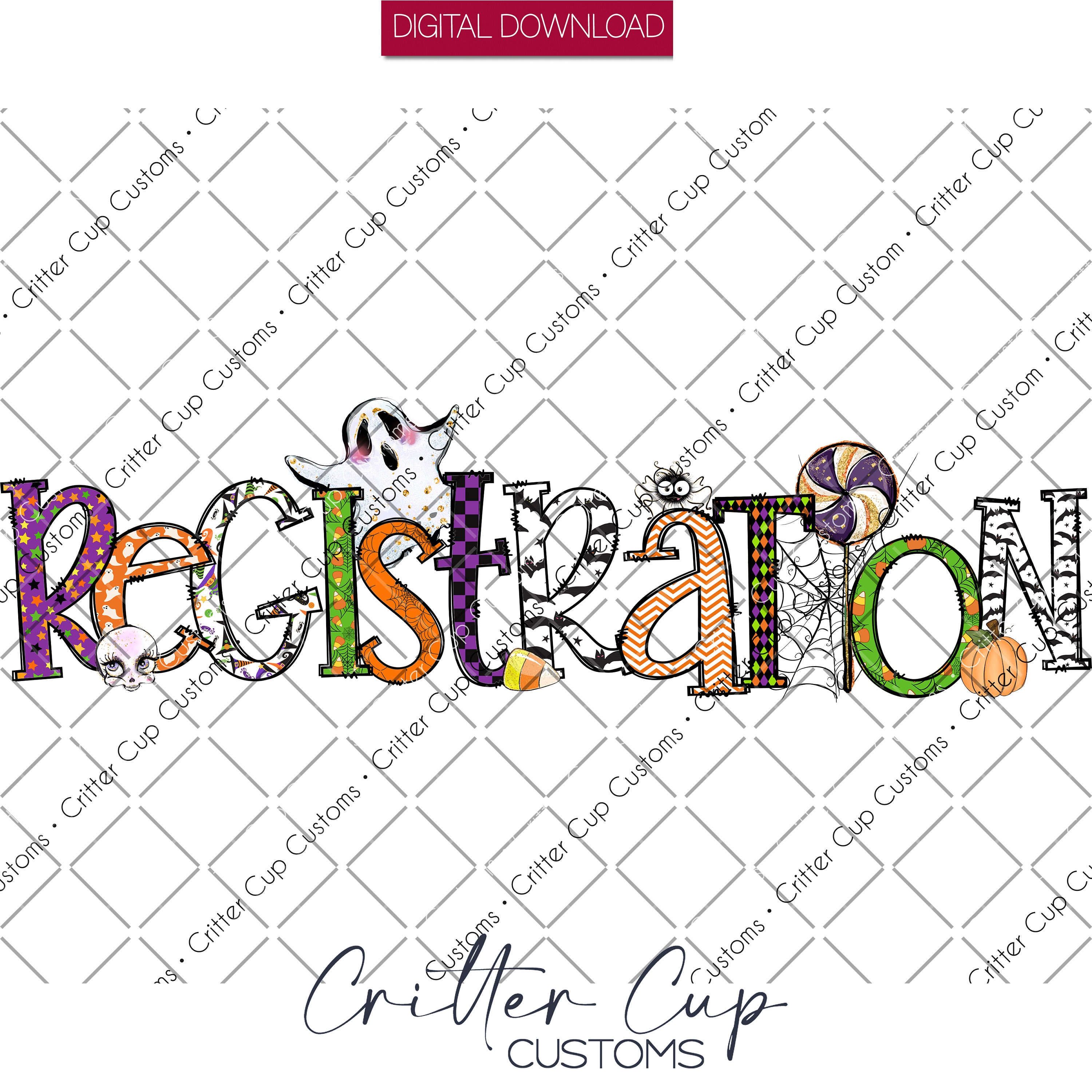 Halloween Registration Design Hospital Registration Design - Etsy