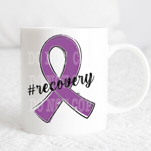 Addiction Recovery Ribbon Digital Download PNG File: September ...