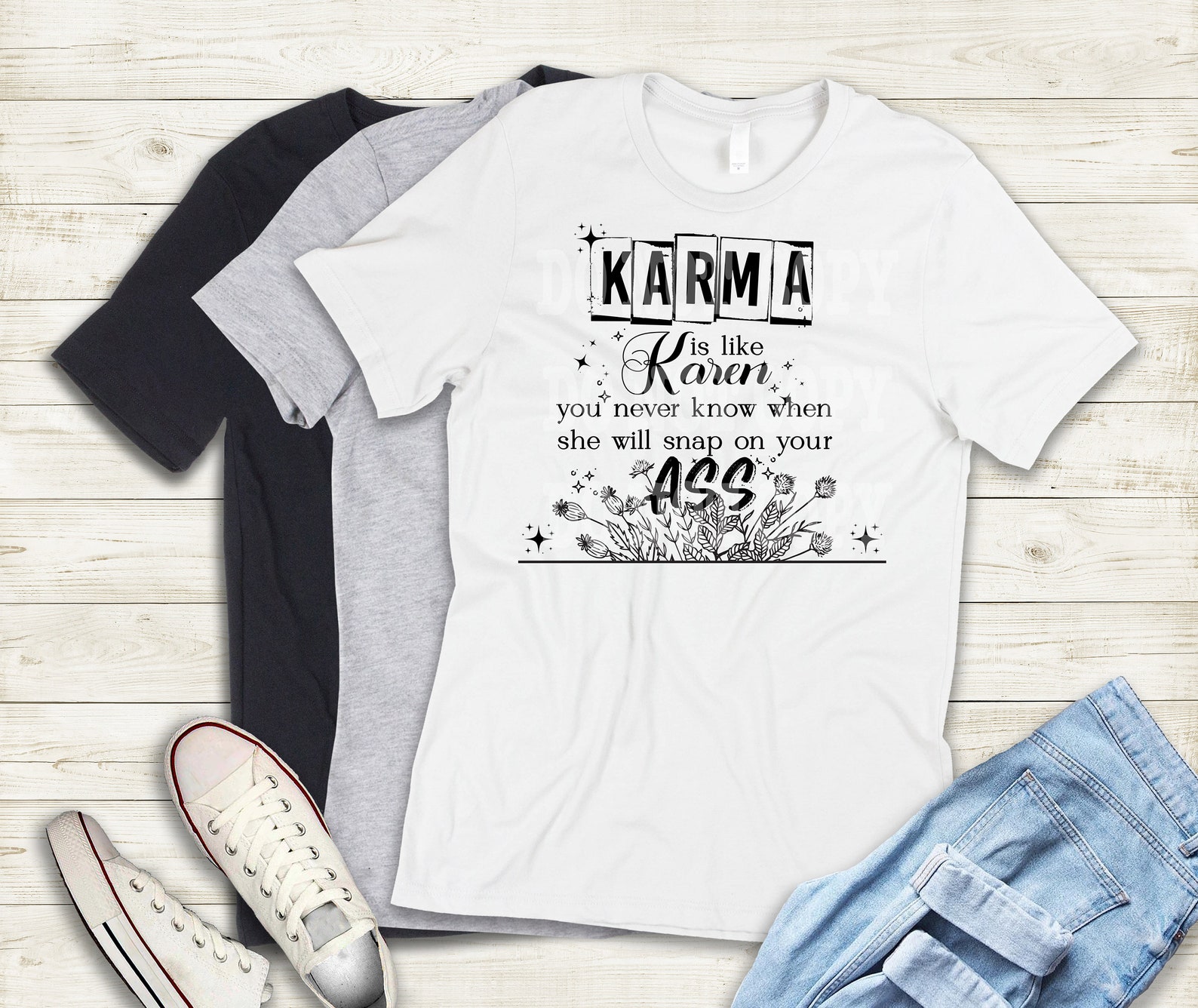 Karma Design karma & Karen Digital Download Png - Etsy