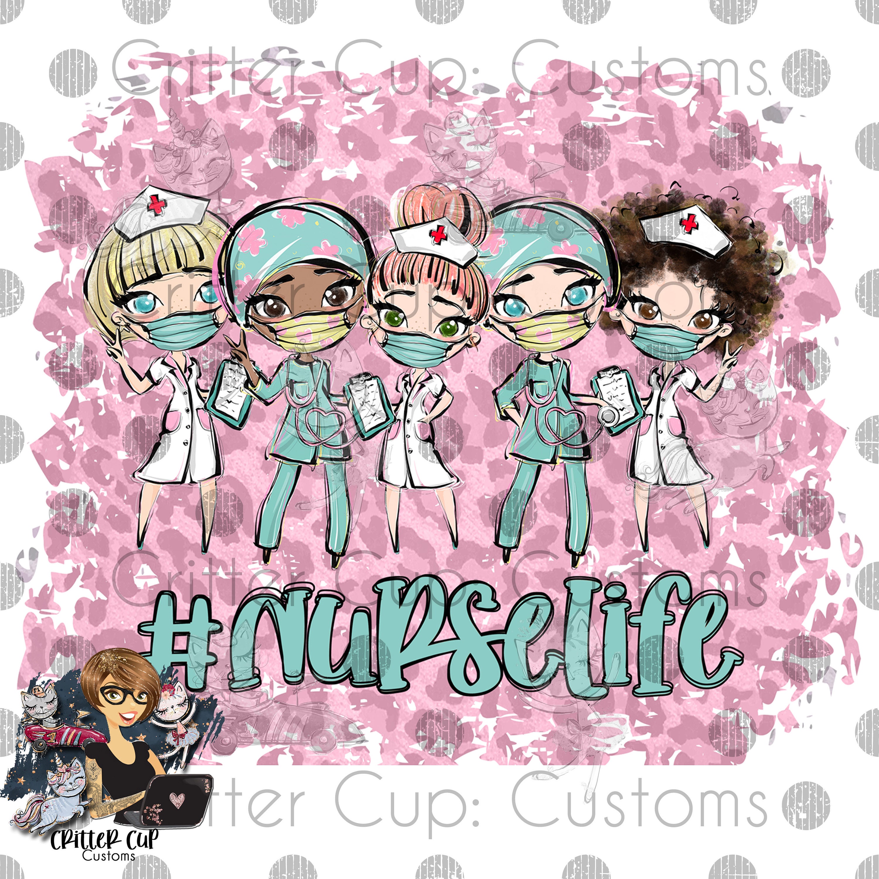 nursing sublimation -Rn sublimation- nurse life png -nursing png iron ...