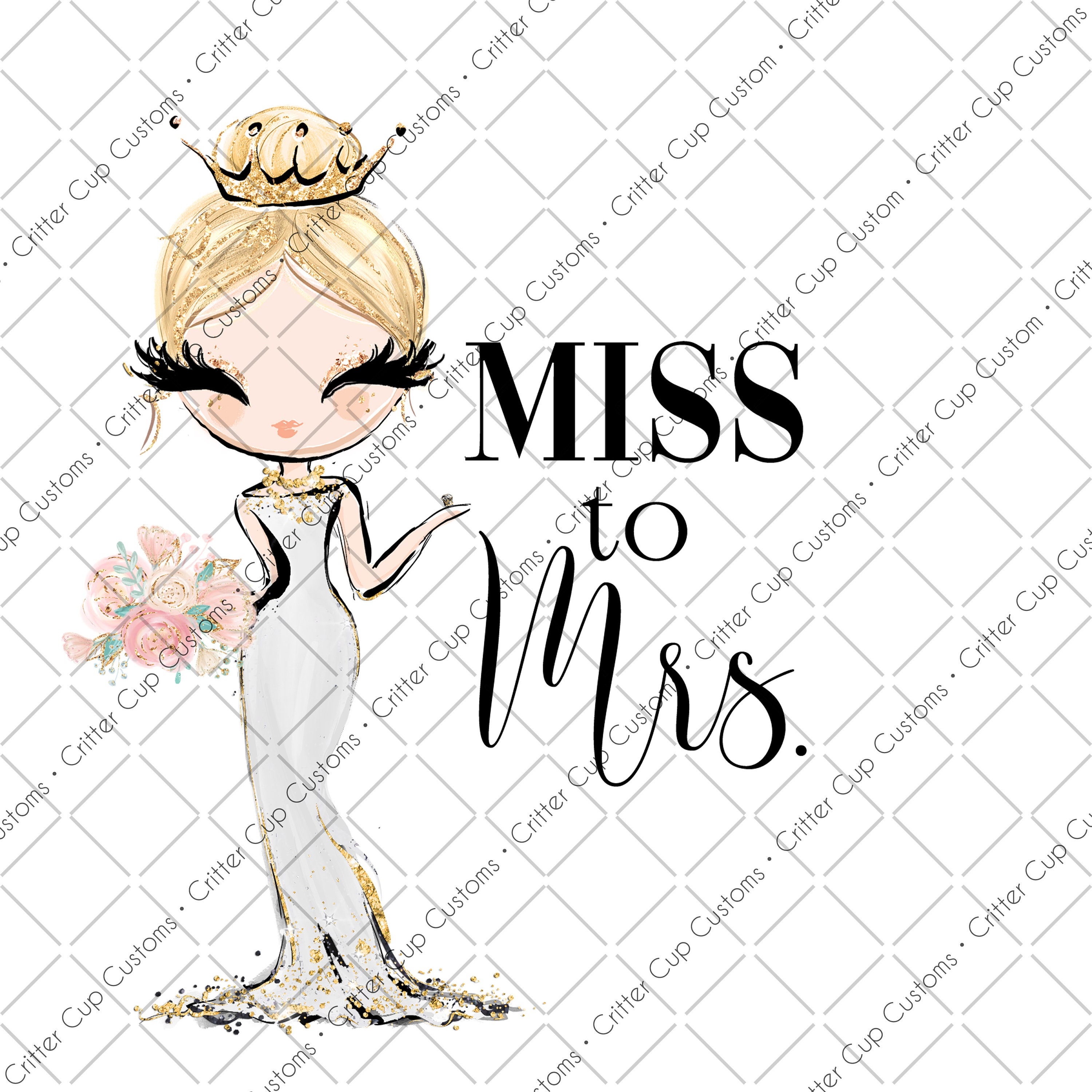 Bride Design Bride to Be Miss to Mrs. Digital Download PNG - Etsy