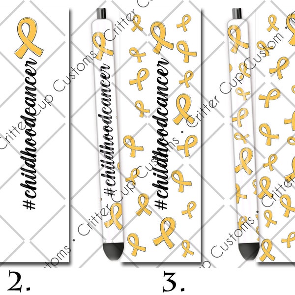 Childhood Cancer - Etsy