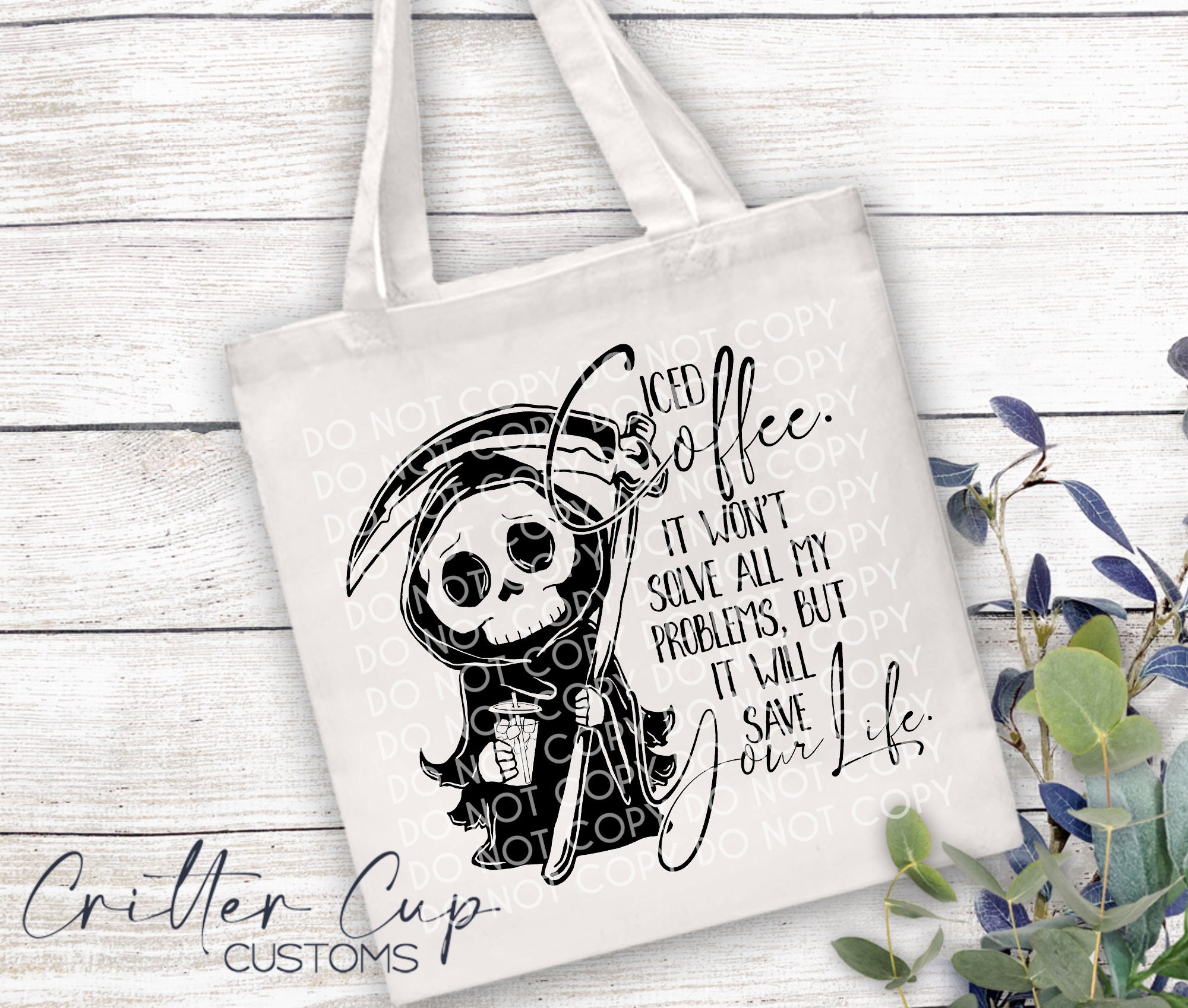 Iced Coffee Png Skeleton Iced Coffee PNG Sublimation Png - Etsy