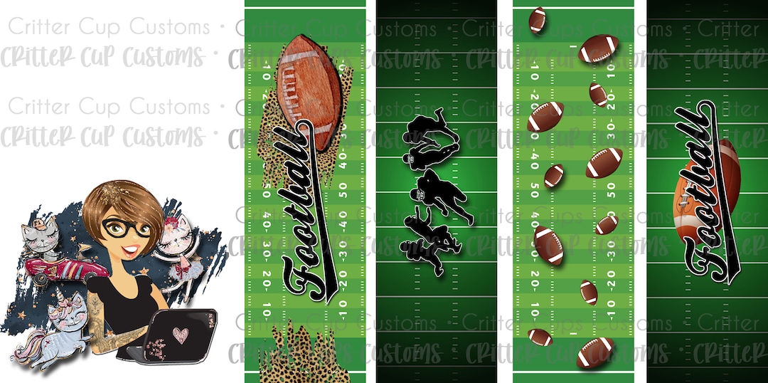Football Pen Wrap File Set - Etsy