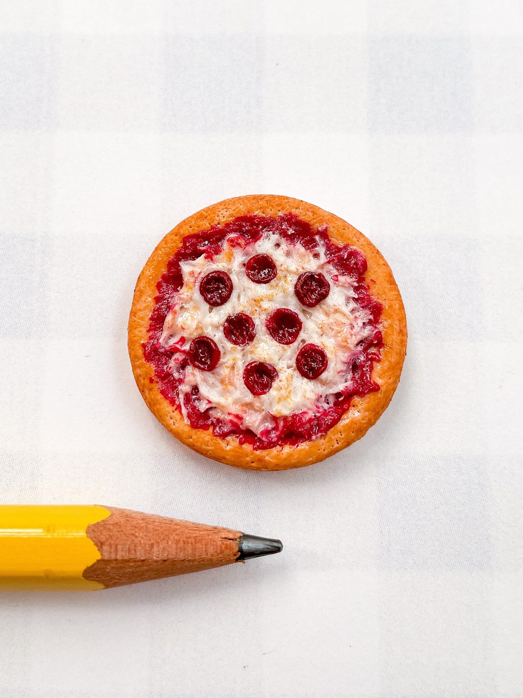 Miniature Pizza Magnet - Etsy