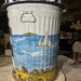 Hand Painted Trash Can Nautical 30 Gallon - Etsy