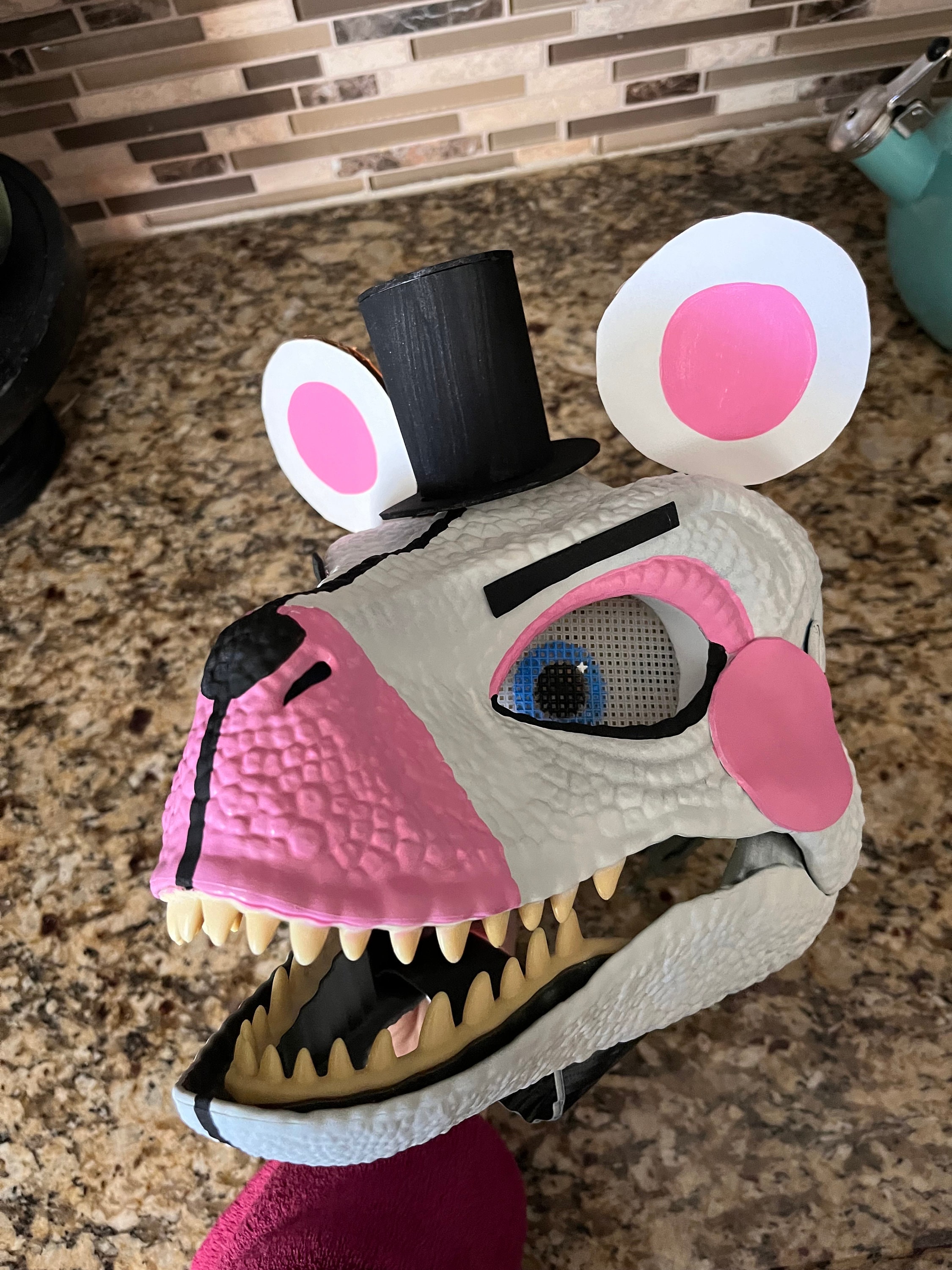 Funtime Freddy From Sister Location Inspired Dino Mask (all Sales Final ...