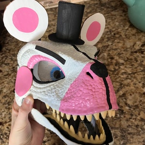 Funtime Freddy From Sister Location Inspired Dino Mask (all Sales Final ...