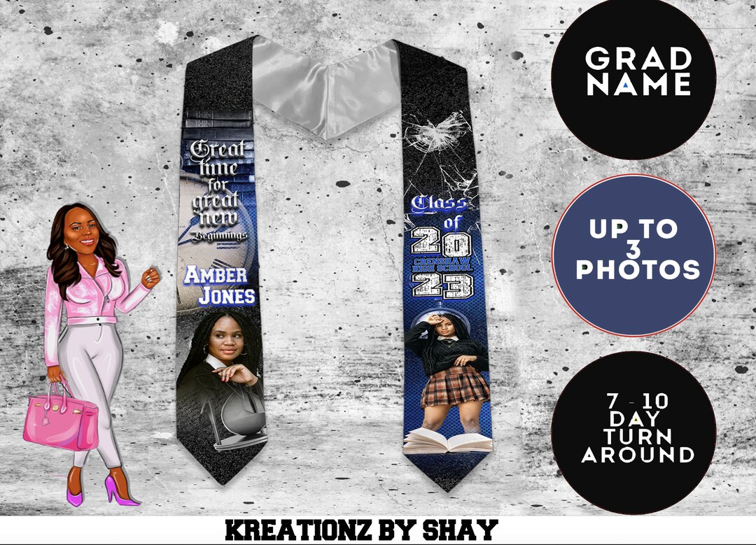 Graduation Stole Time Capsule - Etsy