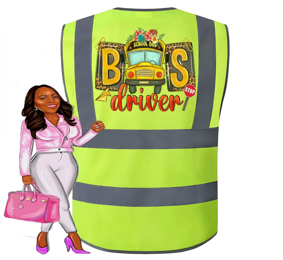 Bus Driver, Bus Driver Student Delivery Specialist Vest, Bus Driver ...