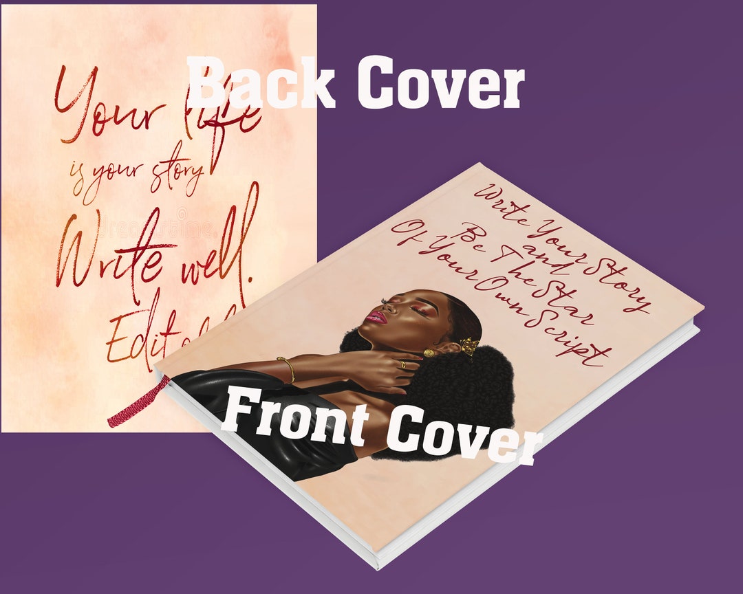 PRINTABLE Set of 5 Different Colors, Digital Personal Journal Cover ...