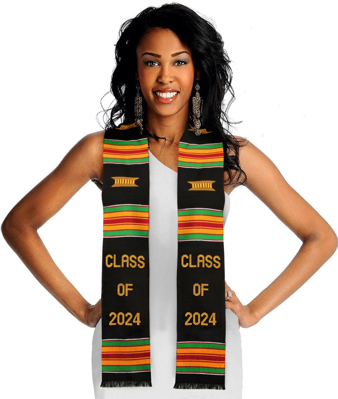 Kente Class of 2024 Kwabla's Gift Student African Kinte Graduation ...