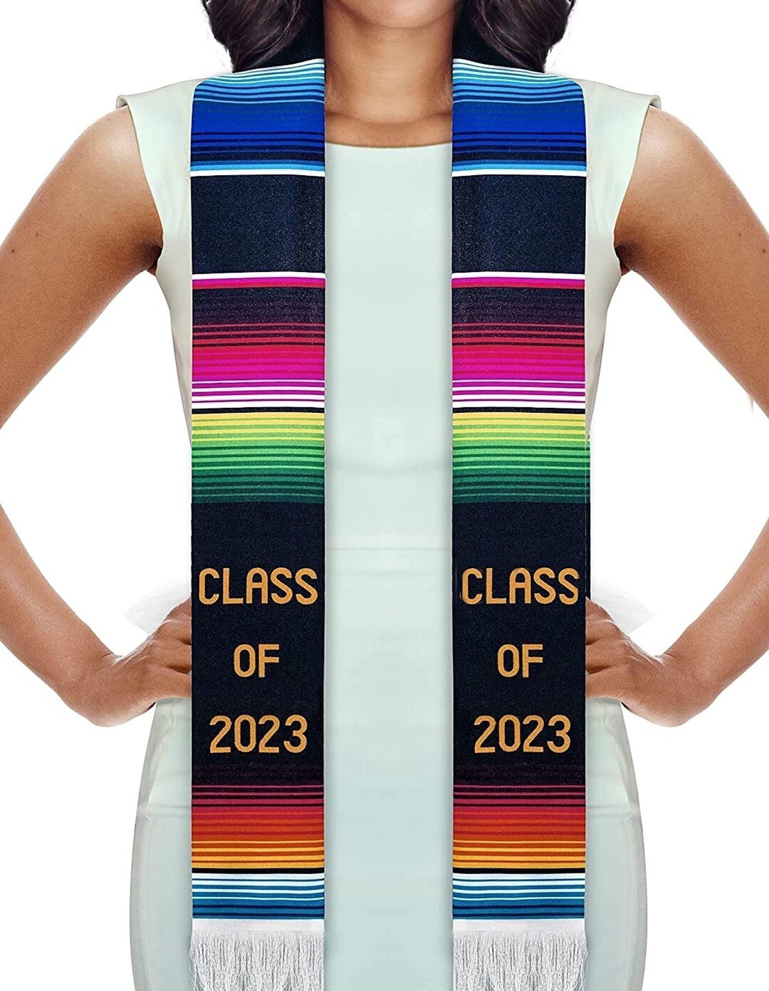 Class of 2023 Serape Mexican Hispanic Graduation Sash Scarf - Etsy