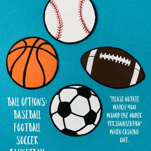 SPORT Door Sign. Personalized Room Sign. Soccer Basketball - Etsy