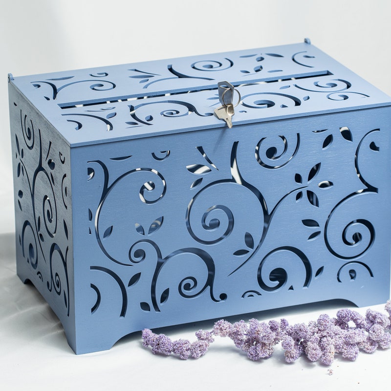 Reception Card Box - Etsy