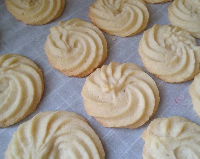Whipped Shortbread Butter Cookies Simple Fresh Baked to Order From ...