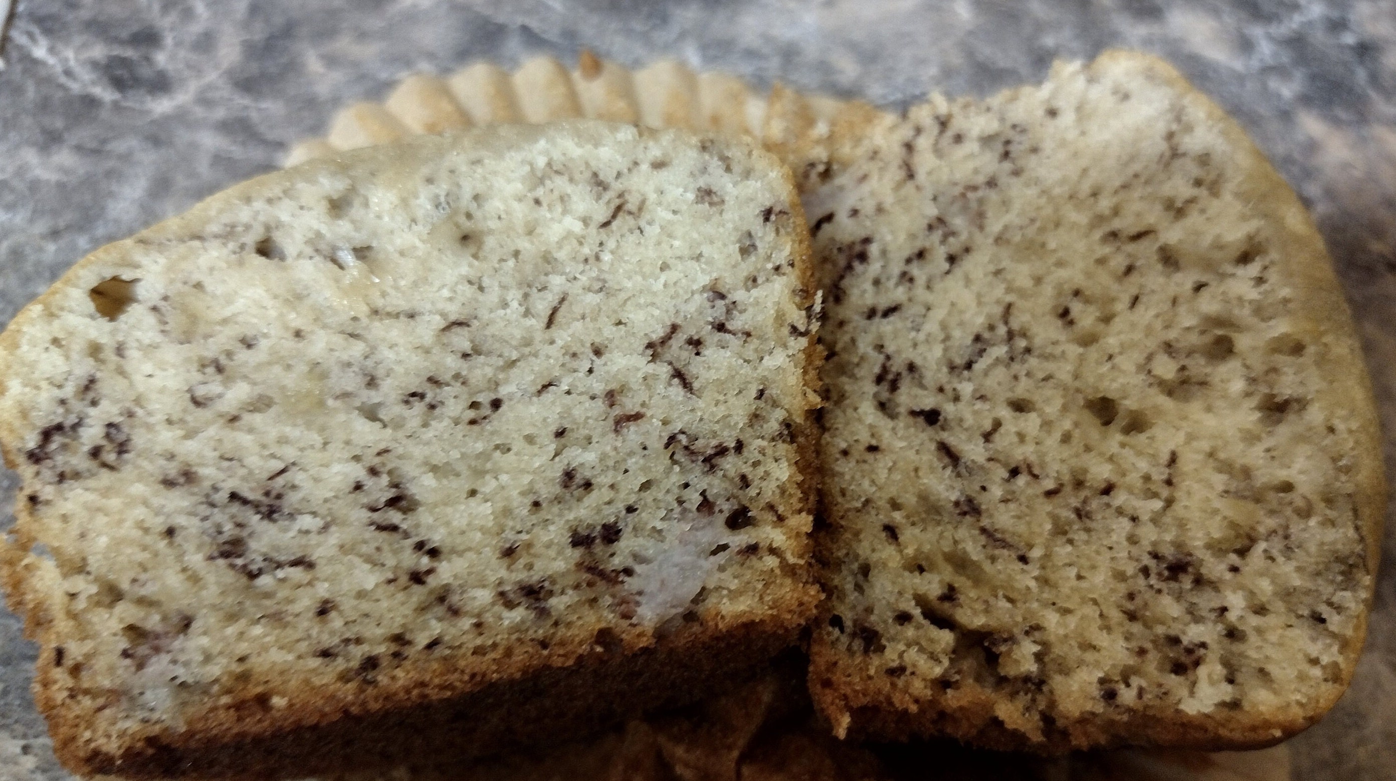 Half Dozen 6 PLAIN Banana Breakfast Large Snack Muffin Fresh Baked to ...