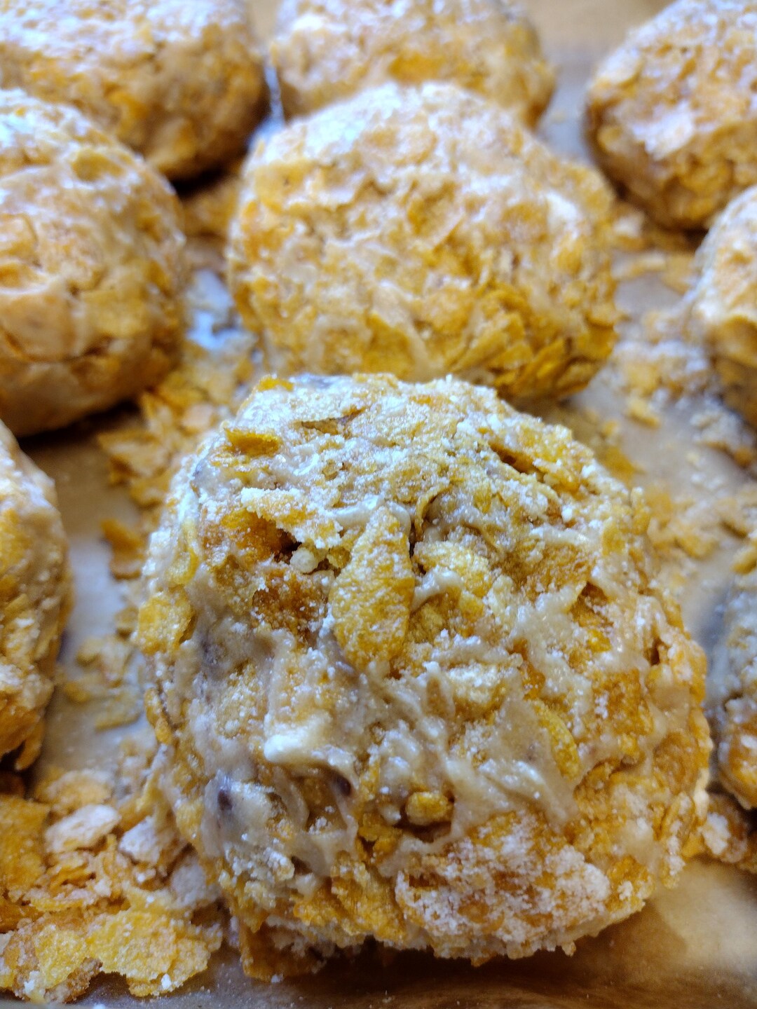 Four 4 Colossal Giant Jumbo 5 OZ Cornflakes Cereal Corn Flake Gourmet ...