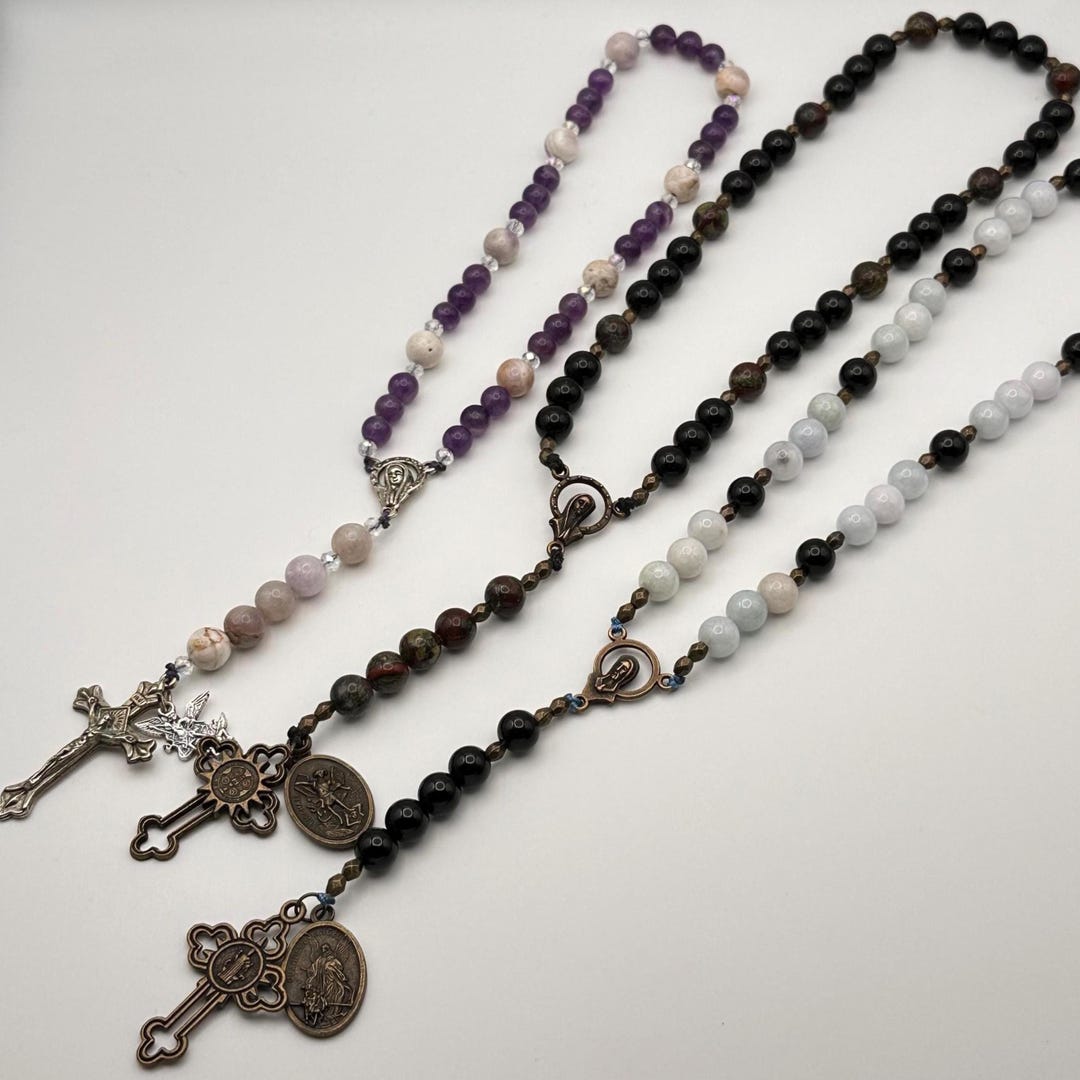 St. Michael Chaplets - Etsy