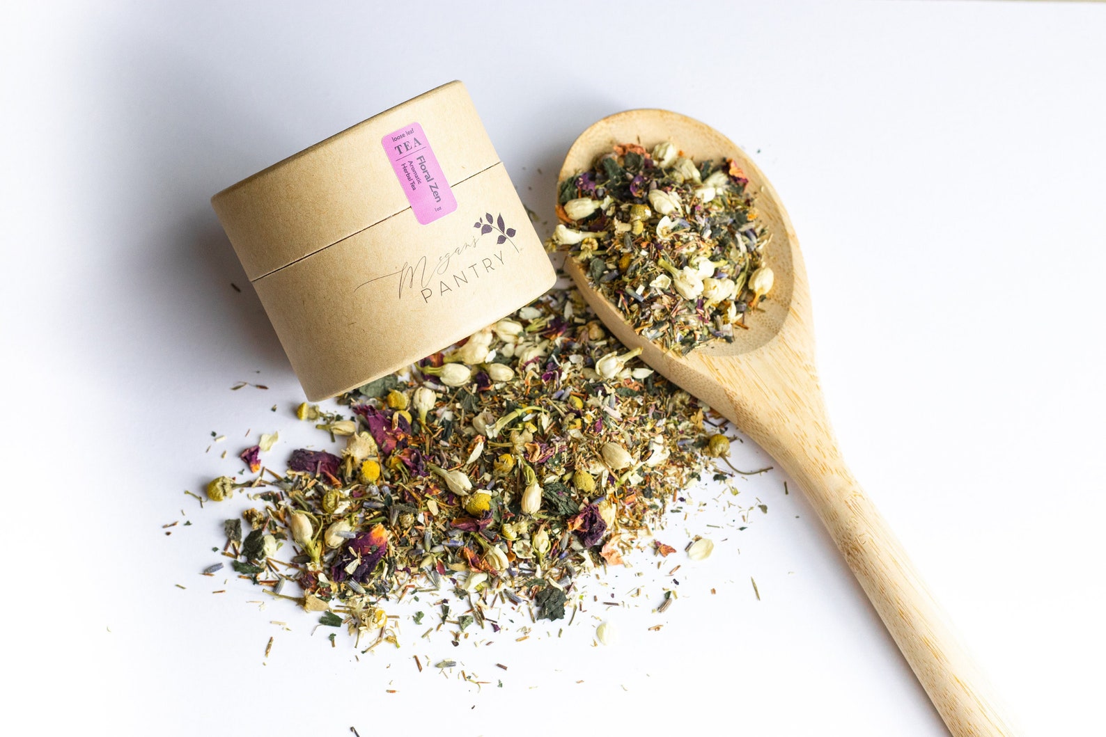 Floral Zen Tea Herbal Meditation Tea Artisan Tea Loose - Etsy