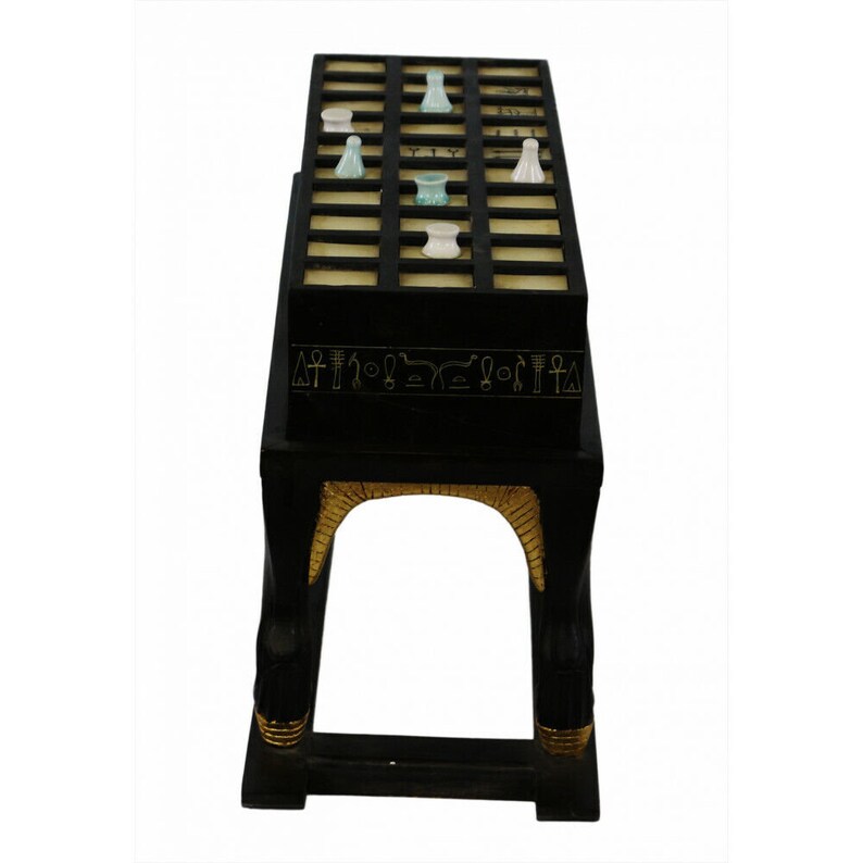 King Tutankhamun Senet Game Table Egyptian Ancient Certified - Etsy