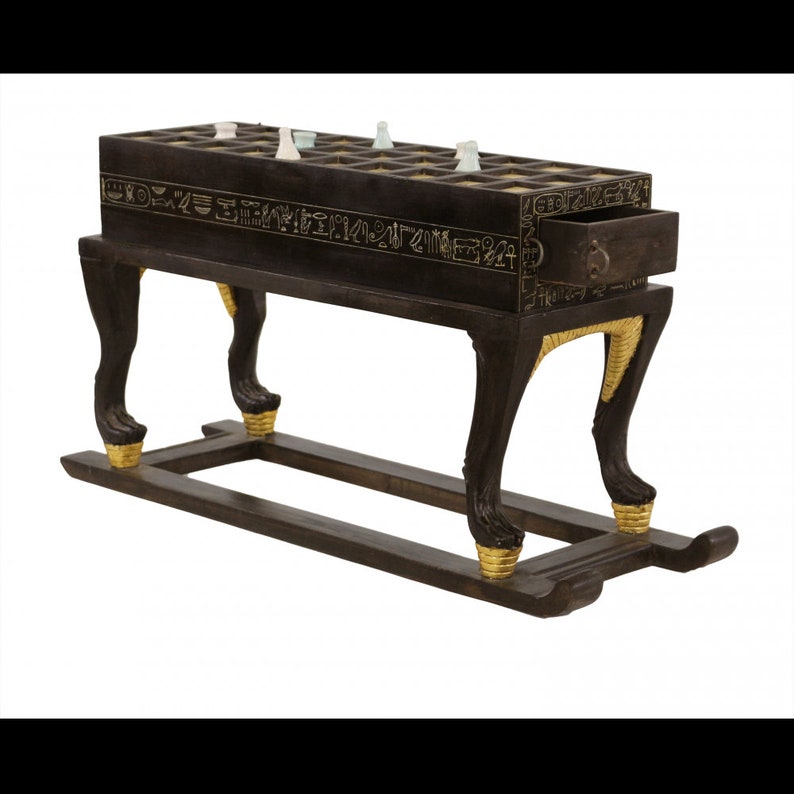 King Tutankhamun Senet Game Table Egyptian Ancient Certified - Etsy