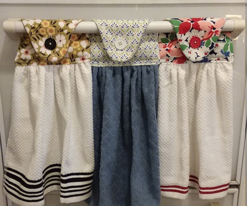 Hanging Tea Towels 9 Patterns to Choose From Never Drop a Hand | Etsy