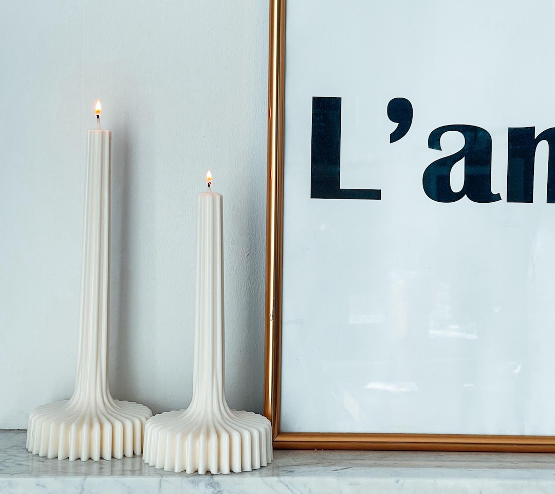 Apollo & Artemis Sculpural Candle Set | Home Decor | Aesthetic ...