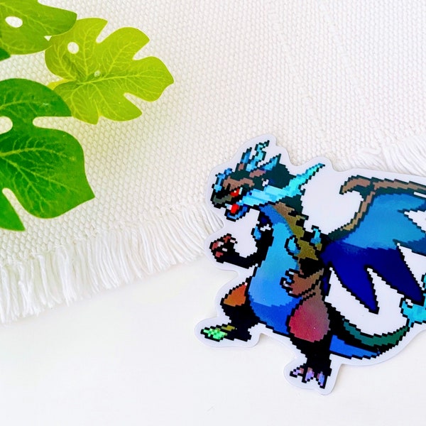 Holographic Charizard - Etsy