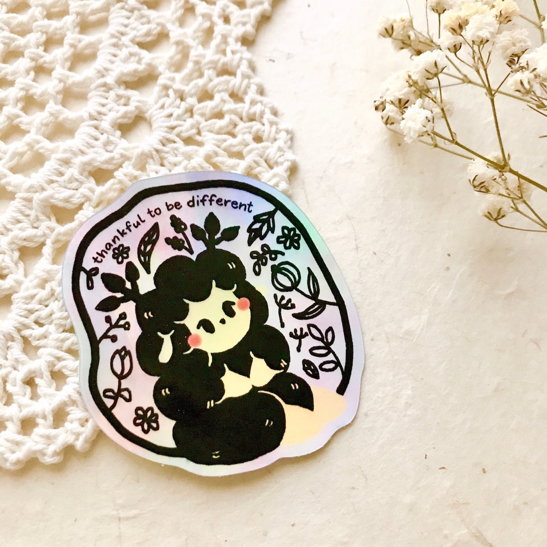 Black Sheep Holographic Vinyl Sticker - Etsy