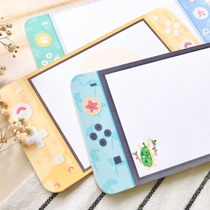 Switch Recycled Notepads (zelda/pokemon/animal Crossing) - Etsy