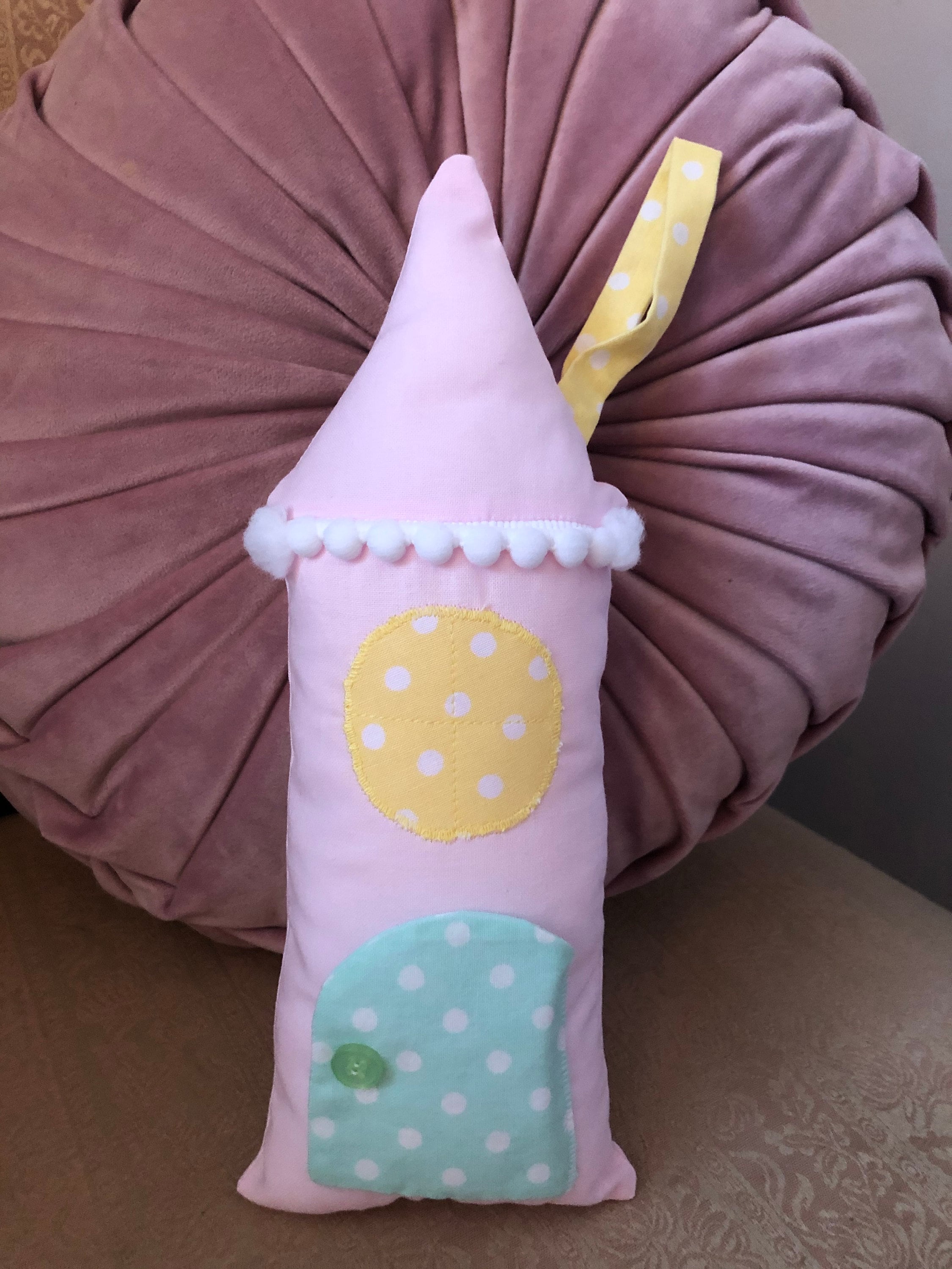 Tooth Fairy Castle/girls Tooth Fairy Pillow/tooth Fairy Door - Etsy