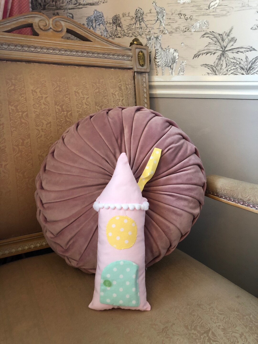 Tooth Fairy Castle/girls Tooth Fairy Pillow/tooth Fairy Door - Etsy