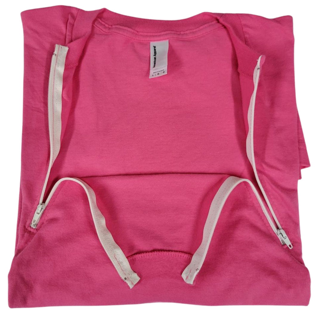 Chemo Recovery Port Customized T-shirt | Rehabilitation Wear | Infusion ...