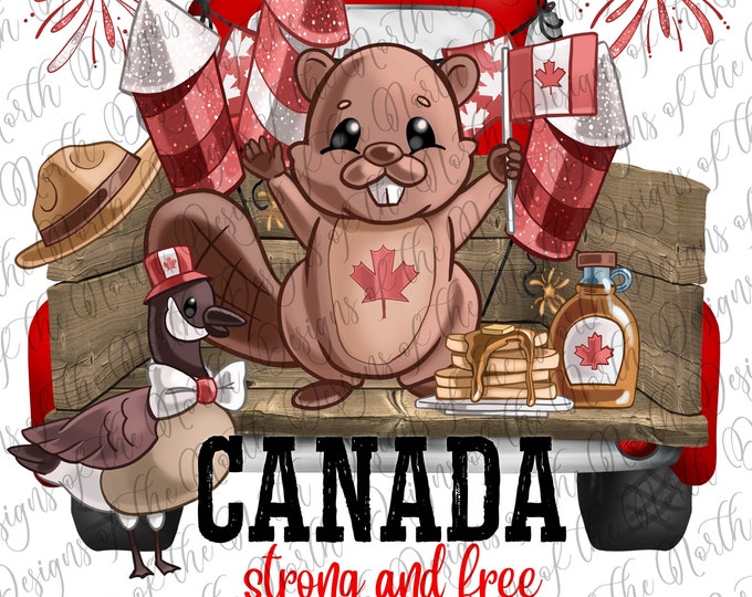 70 Watercolor Canada Day Clipart | Canadian Flag PNG Bundle | Hockey ...