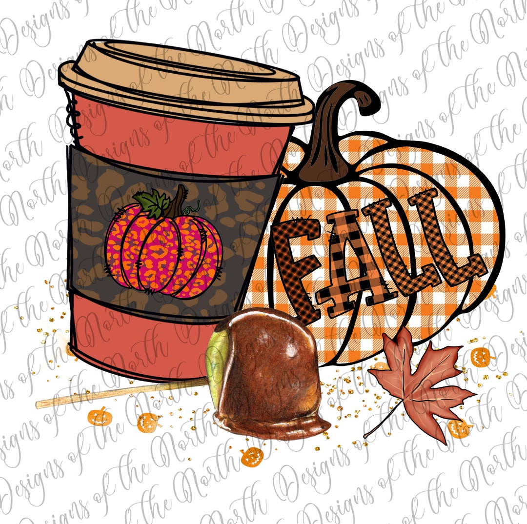 Fall Sublimation-fall Clipart-fall Digital Download-fall Printable-fall ...